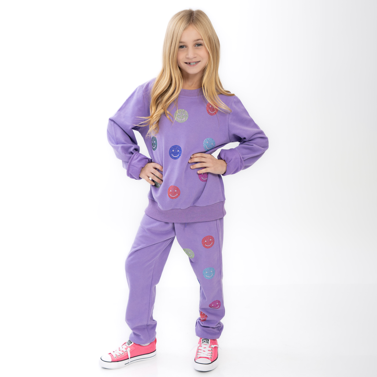 TWEENSTYLE SEQUIN SMILES SET – Bead Shack Kids Boutique