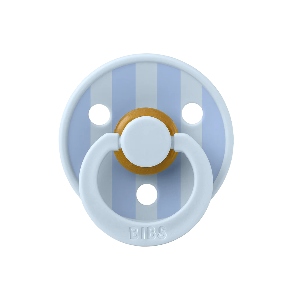 BIBS PACIFIER BABY BLUE/DUSTY BLUE – Bead Shack Kids Boutique