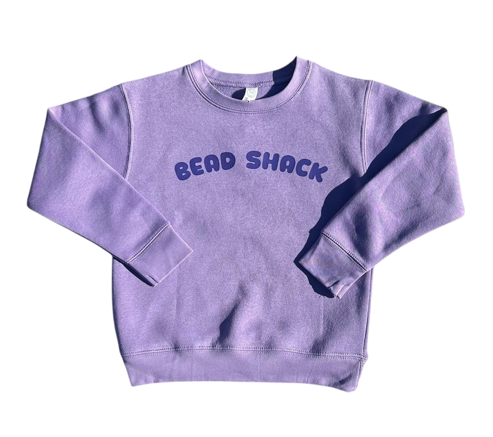 Youth Core Fleece Crewneck Sweatshirt Purple – Bead Shack Kids Boutique