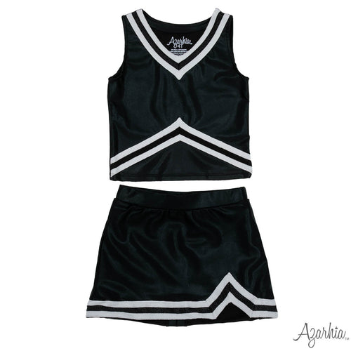 Shimmer Cheer Suit in Black – Bead Shack Kids Boutique